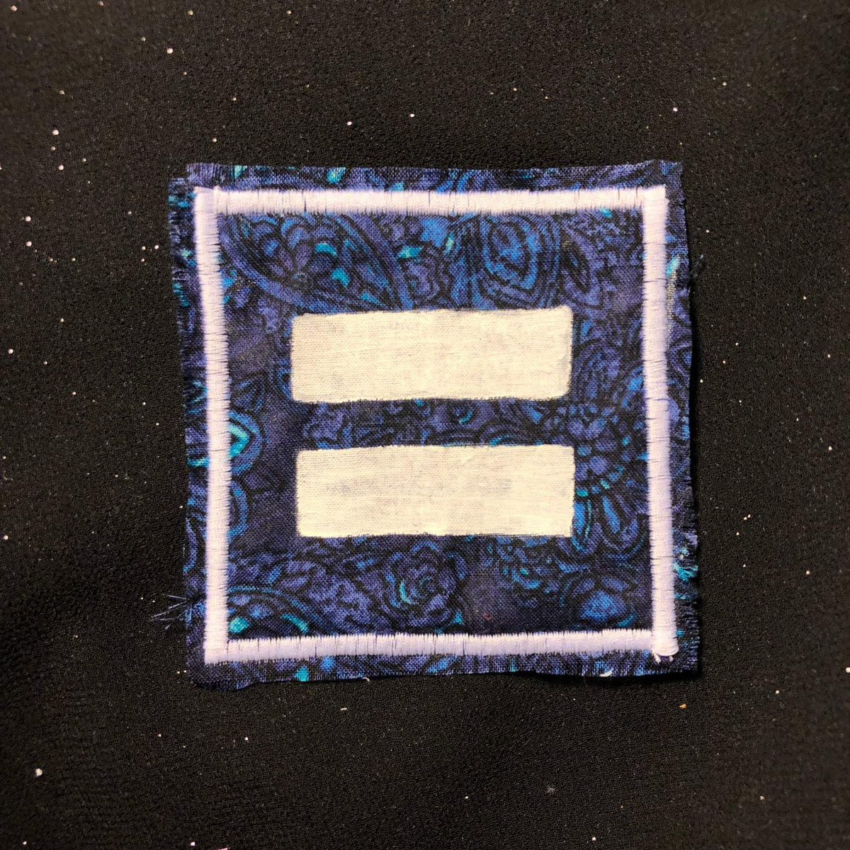 Equality Handmade Iron-on Patch | Queer New Zealand | Agnes & Edie
